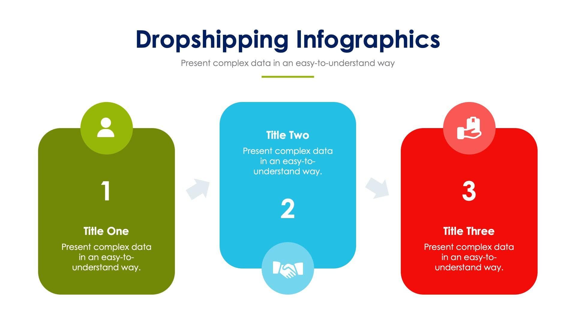 Drop Shipping Slide Infographic Template S04112218 | Infografolio