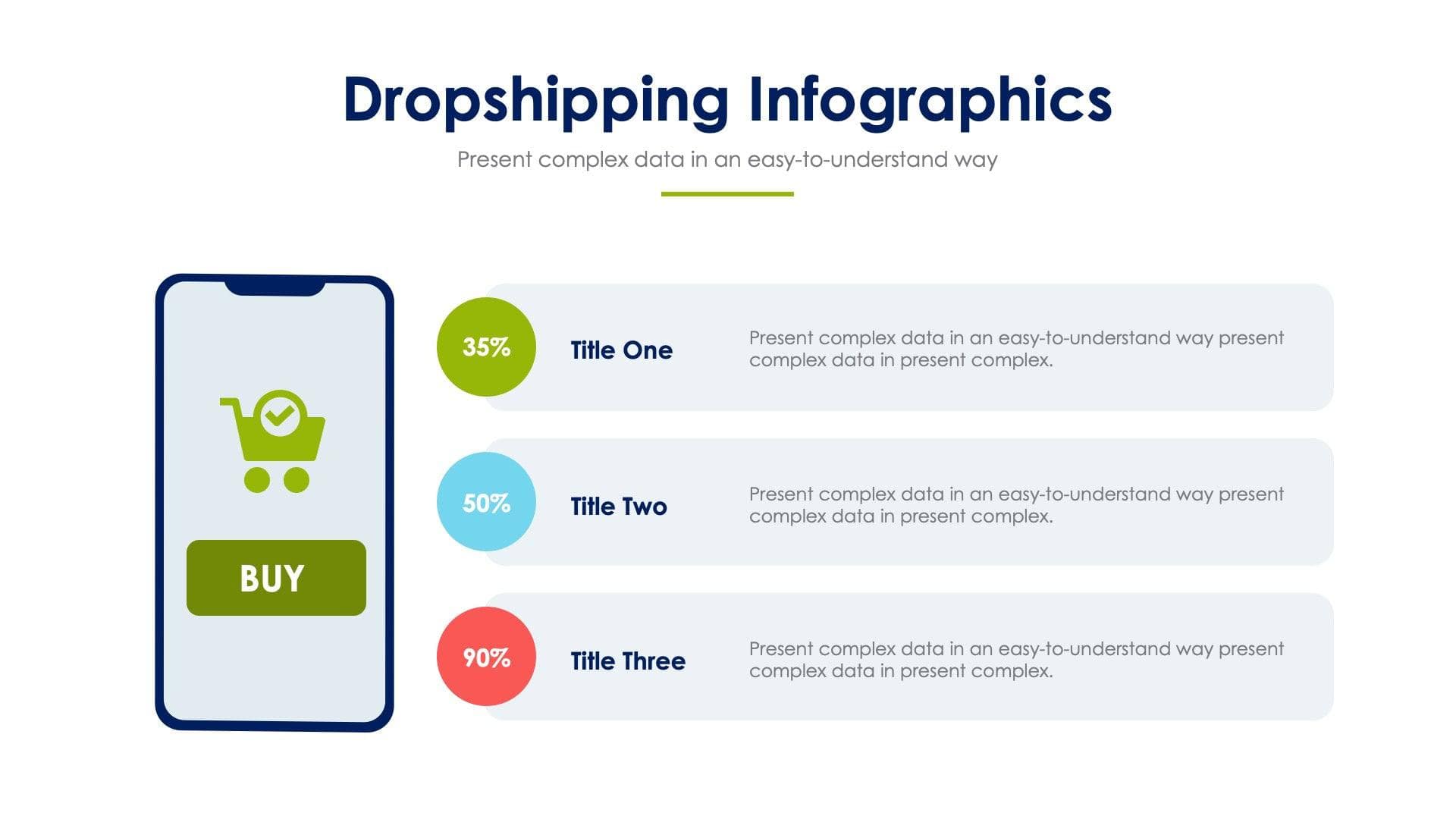 Drop Shipping Slide Infographic Template S04112220 | Infografolio