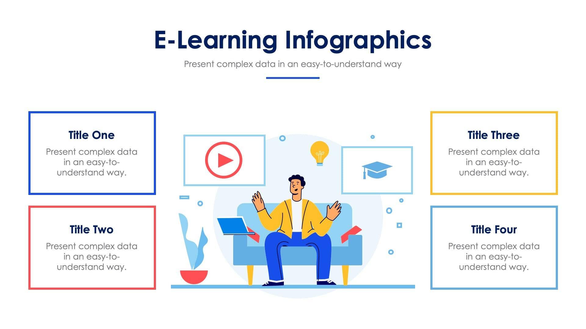 E-Learning Slide Infographic Template S04182202 | Infografolio