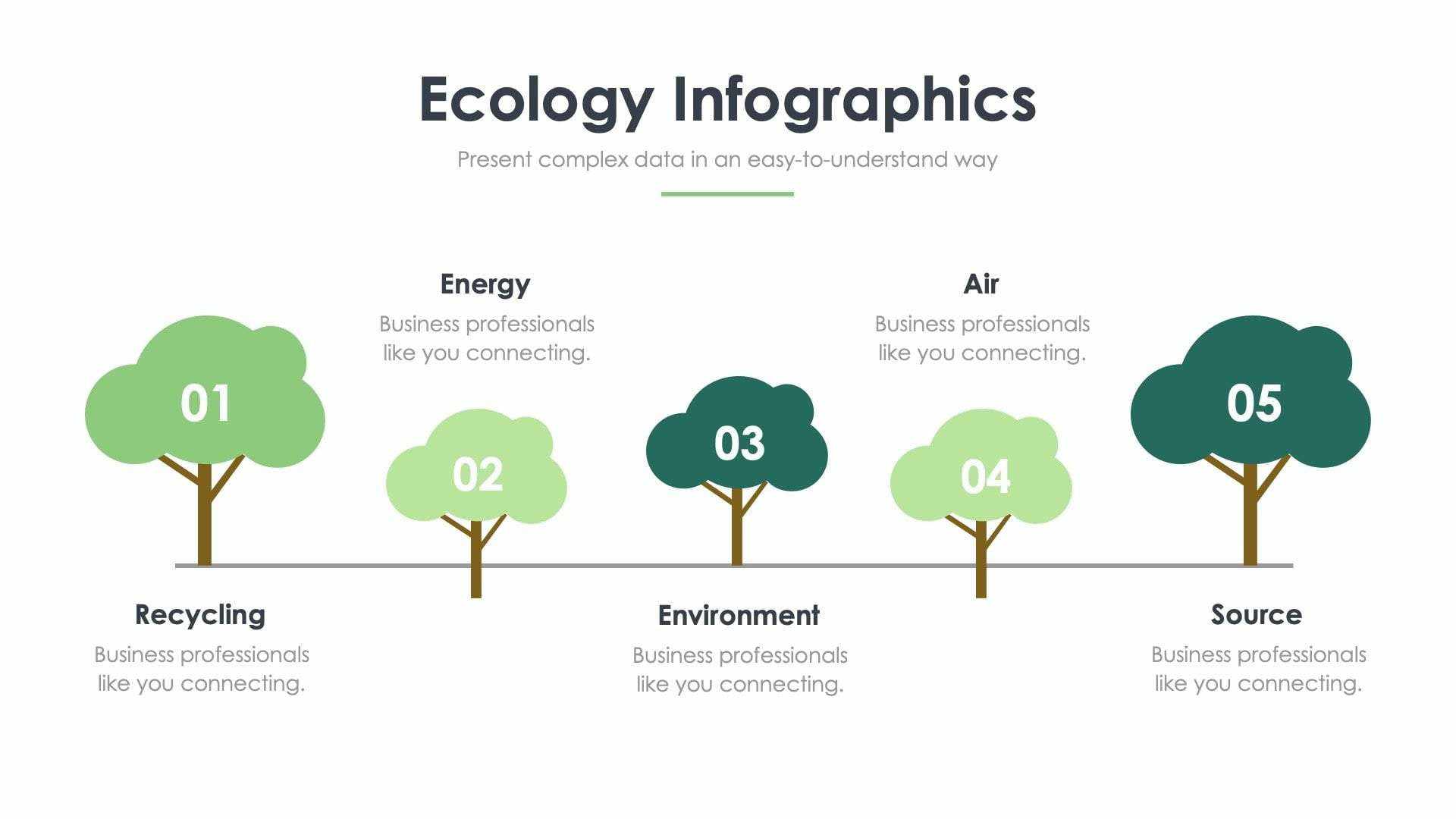 Ecology Slide Infographic Template 11162101 | Infografolio