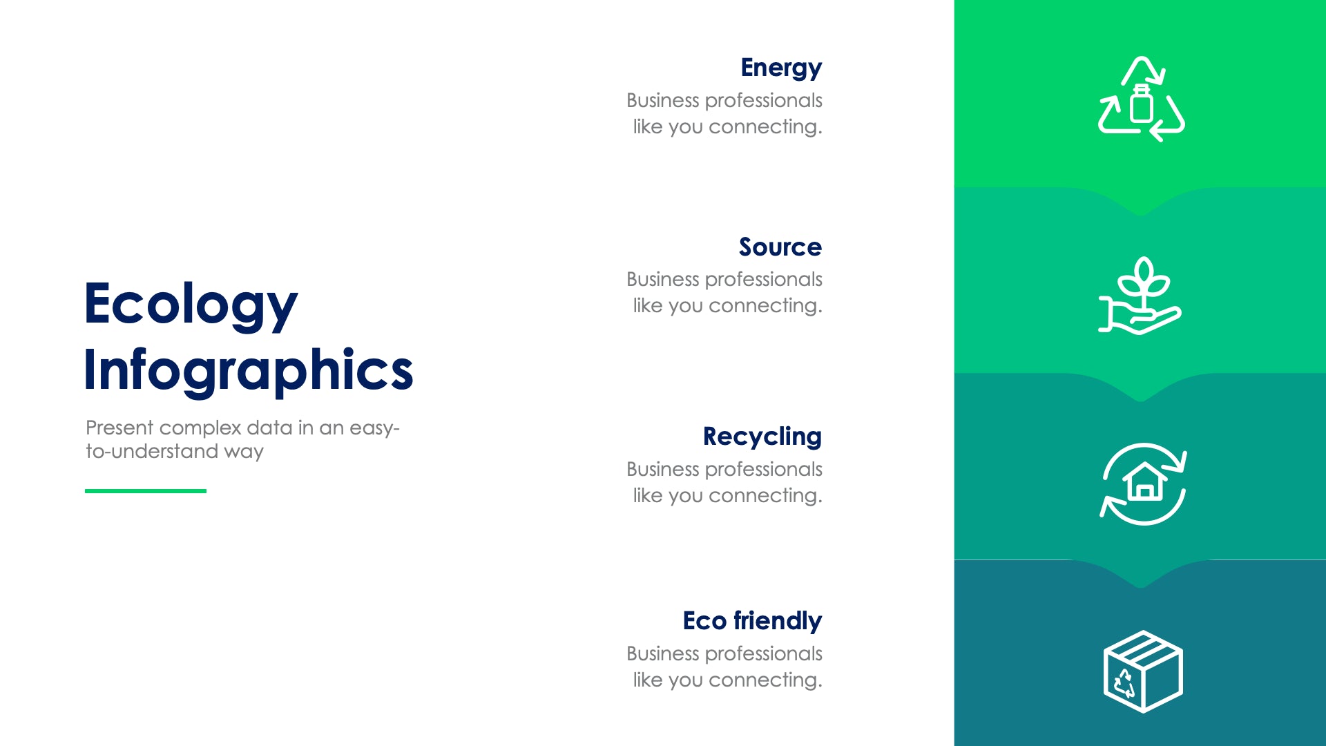 Ecology Slide Infographic Template S11172133 | Infografolio