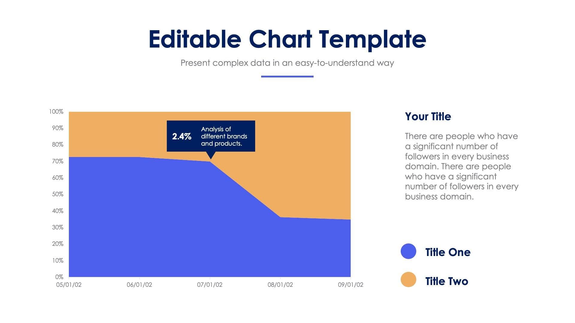Editable Chart Slide Infographic Template S05092210 | Infografolio