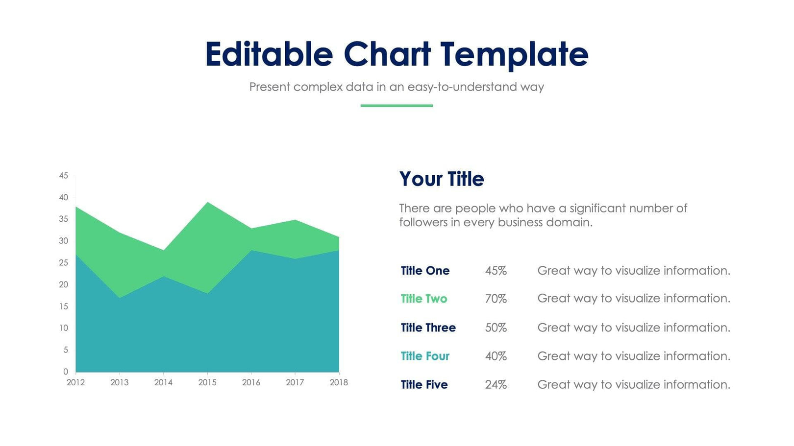 Editable Chart Slide Infographic Template S05092219 – Infografolio