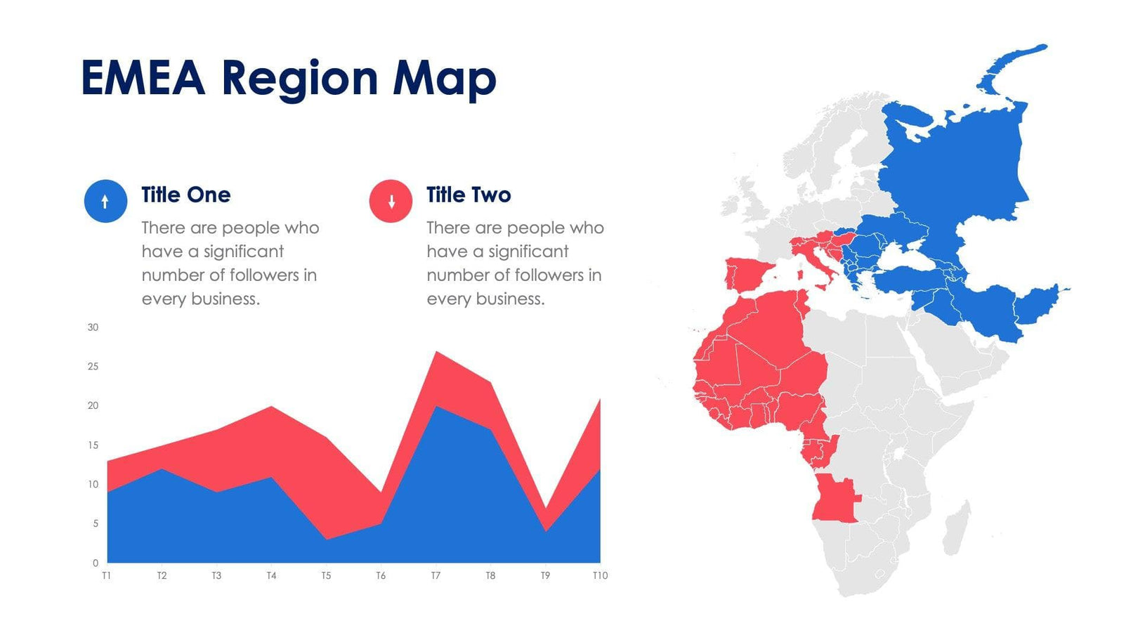 EMEA Region Map Infographic Slide Template S11012210 – Infografolio
