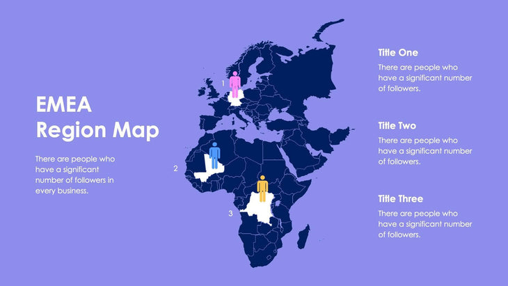 EMEA Region Map Infographic Slide Template S11012212 – Infografolio