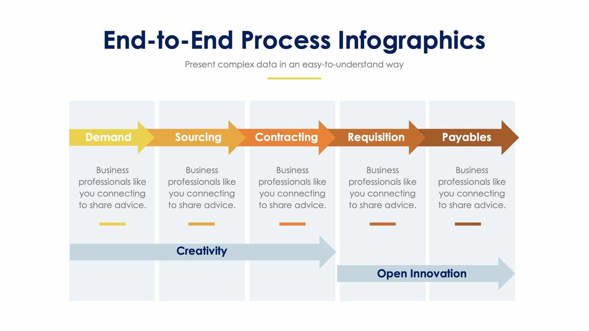 End to End Slide Infographic Template S12022122 – Infografolio