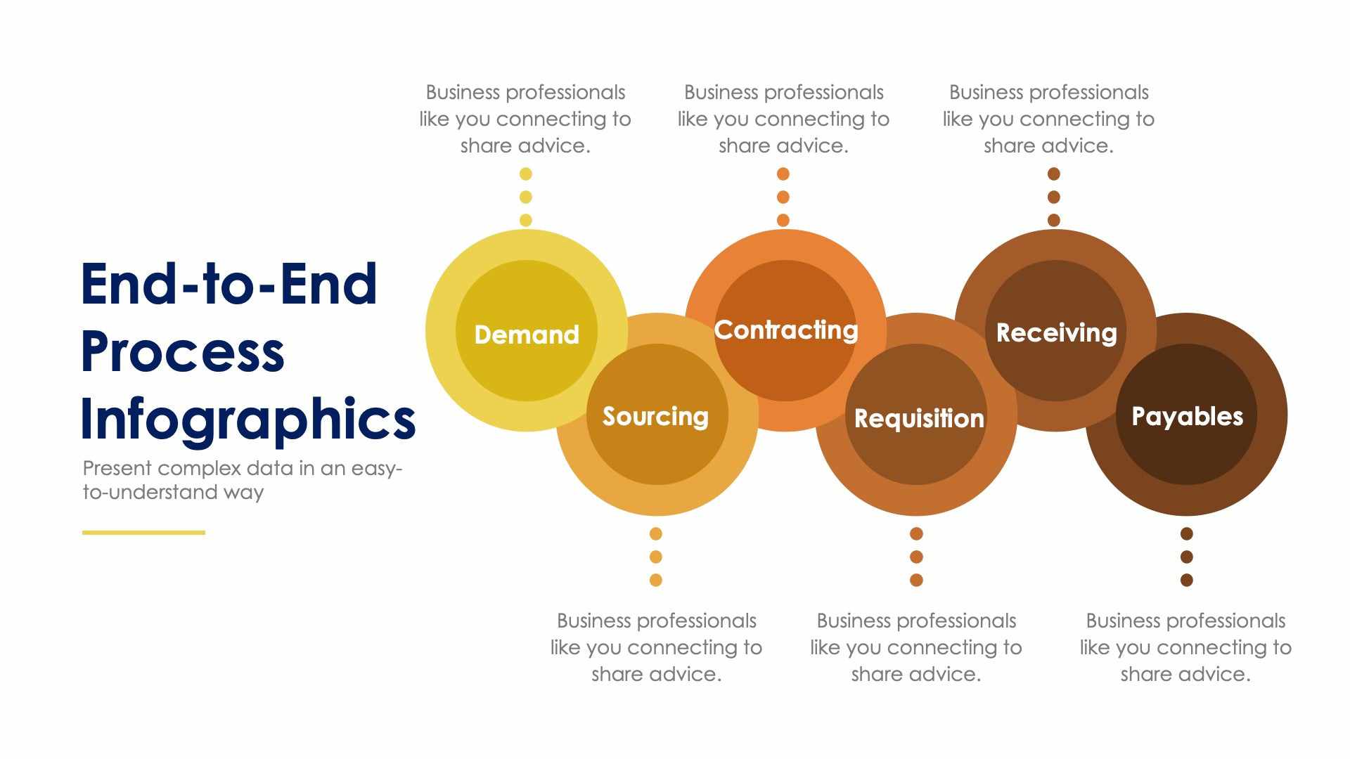 End to End Slide Infographic Template S12022123 | Infografolio
