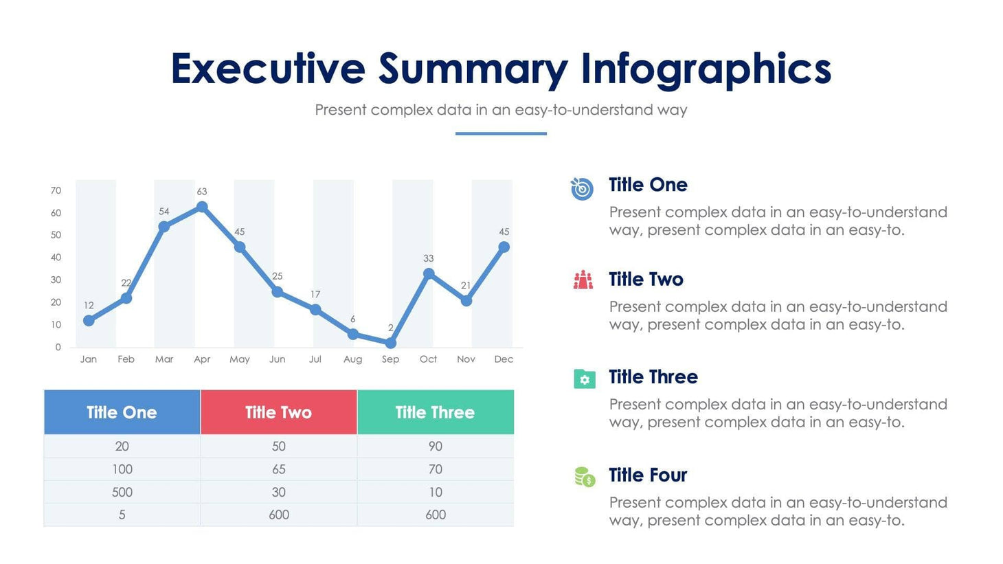 Executive Summary Slide Infographic Template S02152207 – Infografolio