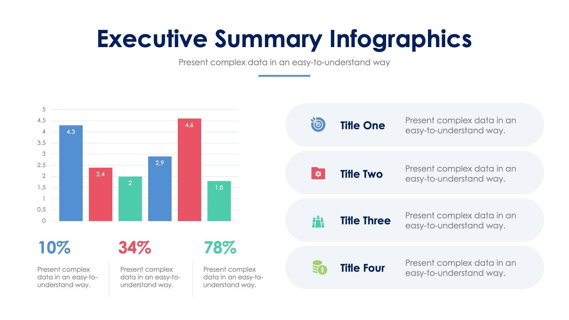 Executive Summary Slide Infographic Template S02152208 | Infografolio