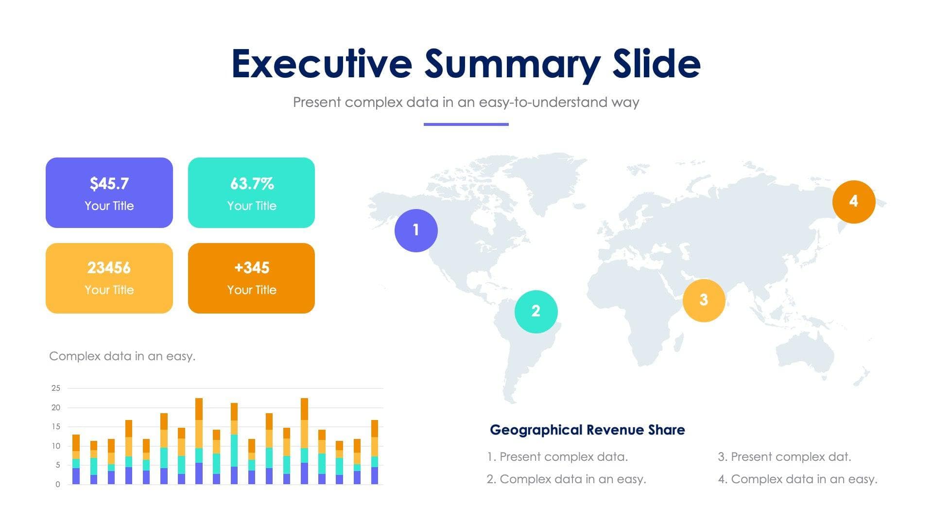 Executive Summary Slide Infographic Template S07252203 | Infografolio