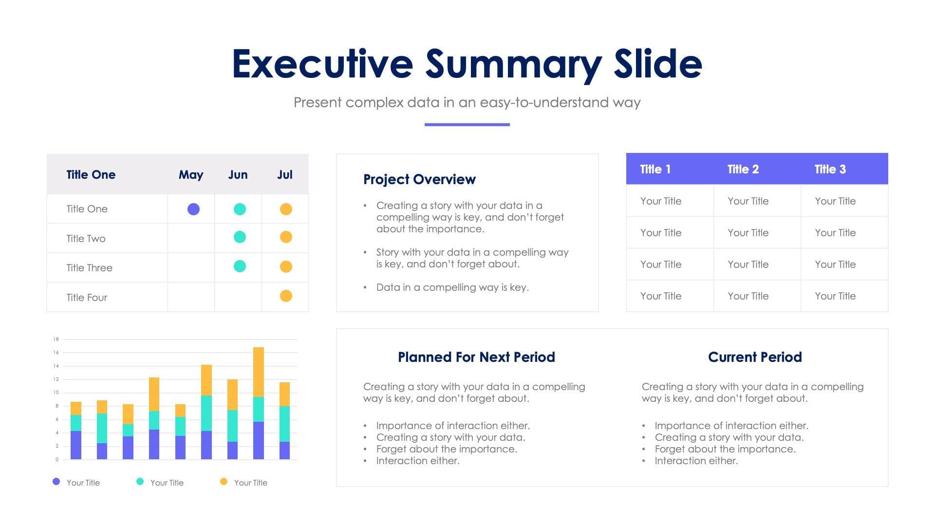 Excecutive Summary Template | Executive Summary Slides