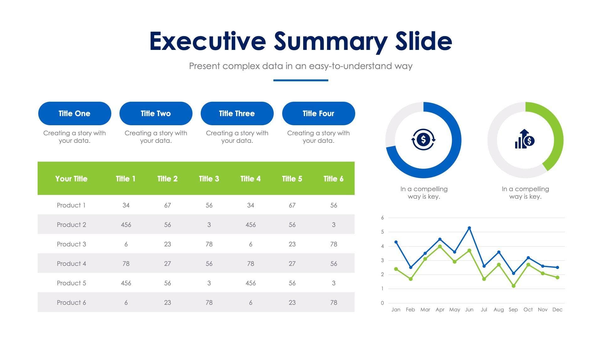 Executive Summary Slide Infographic Template S07252227 | Infografolio