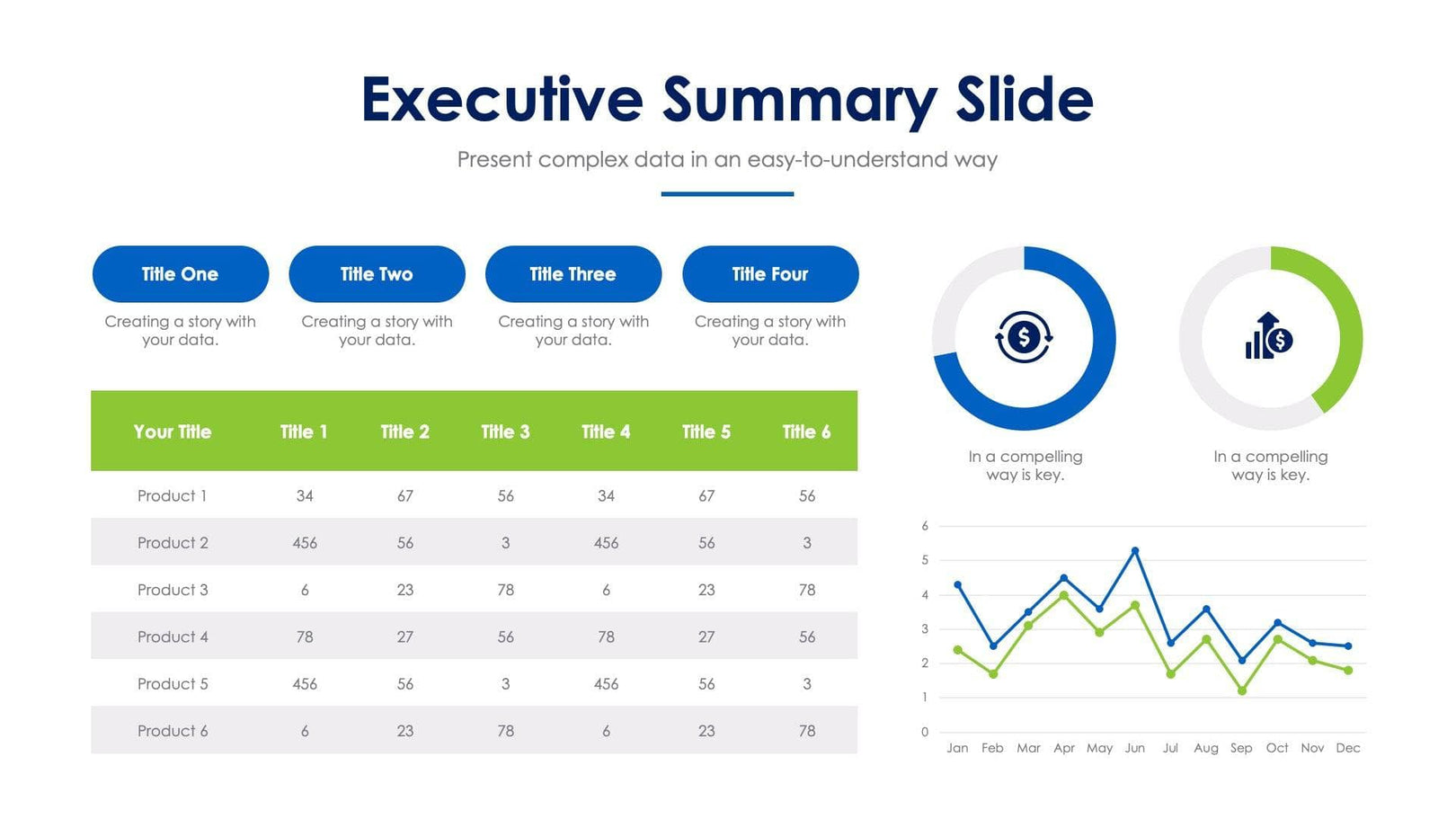 Executive Summary Slide Infographic Template S07252227 – Infografolio
