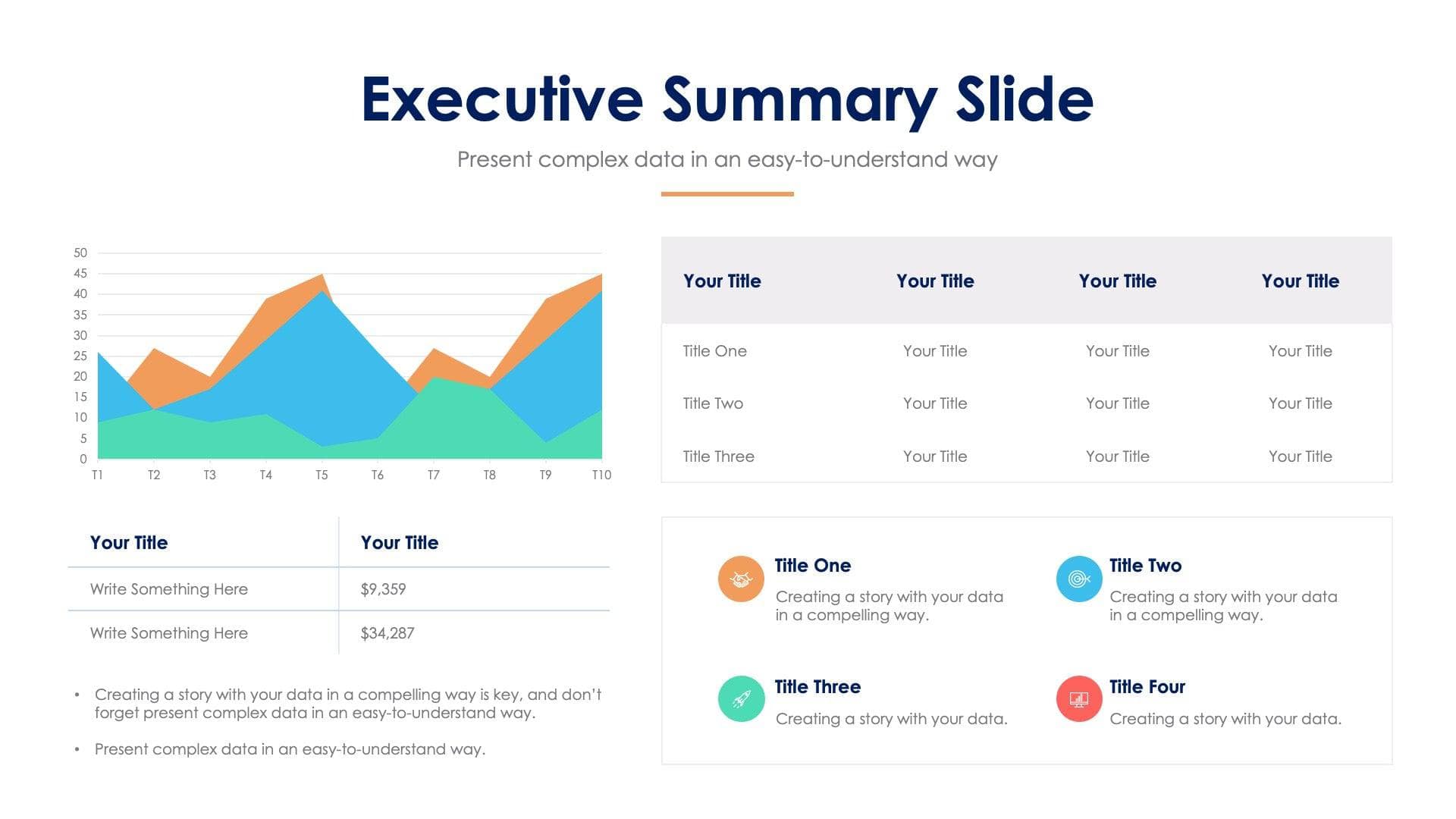 Excecutive Summary Template | Executive Summary Slides
