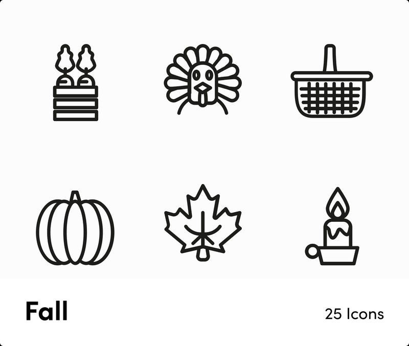 Outline Vector Icons | Infografolio