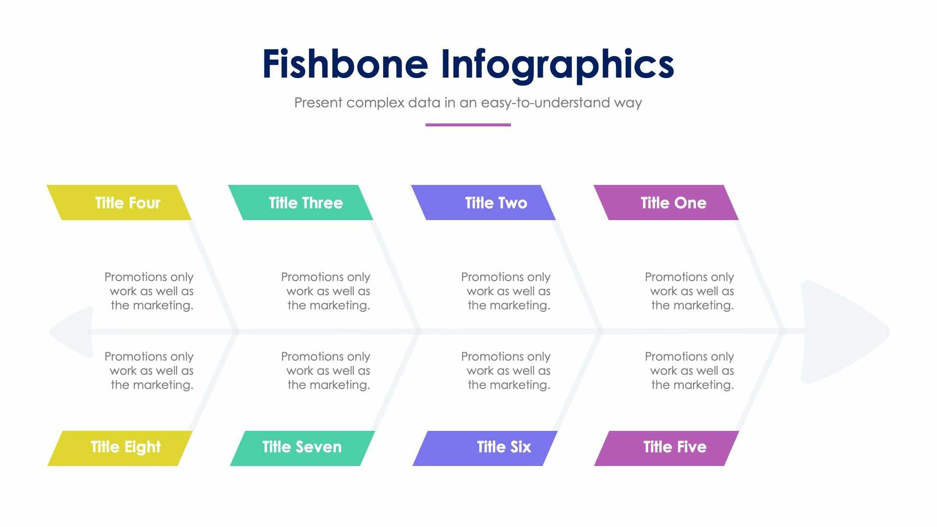 Fishbone Slide Infographic Template S02072204 | Infografolio