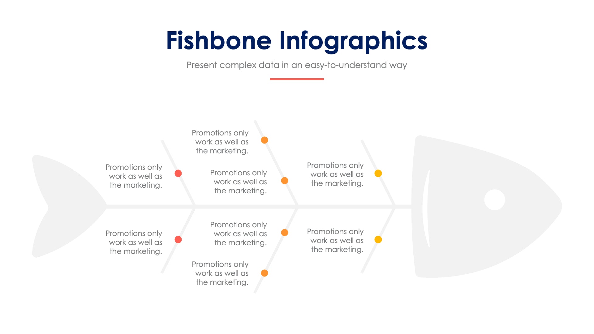 Fishbone Slide Infographic Template S11182113 | Infografolio