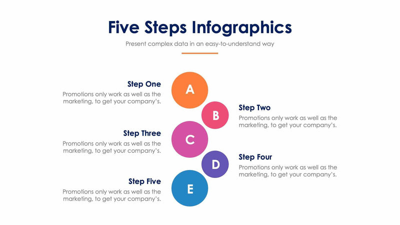 Five Steps-Slides | Infografolio