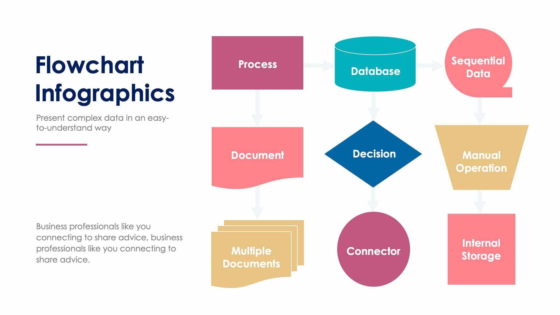 Flowchart Slide Infographic Template S02072220 – Infografolio