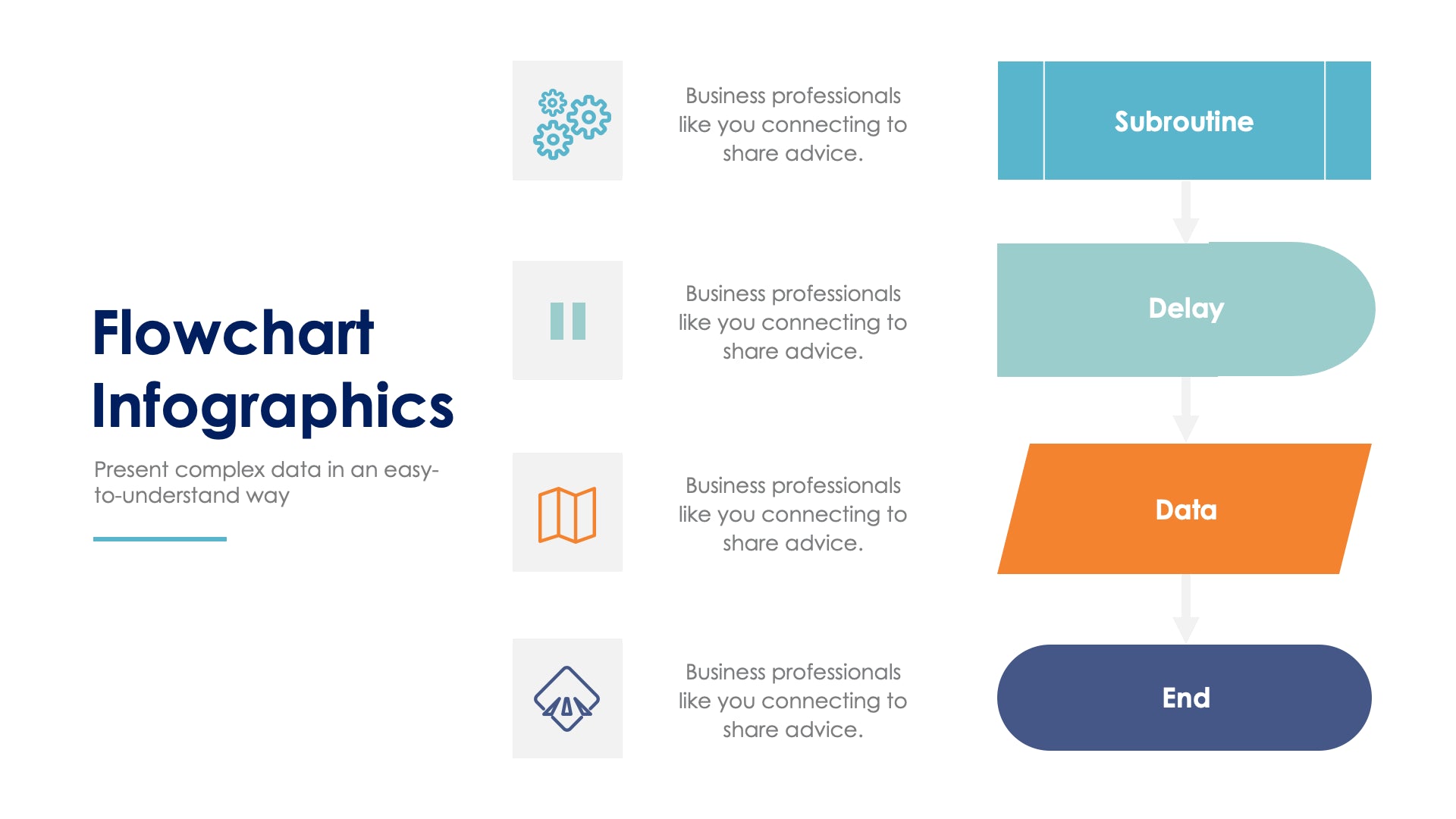 Flowchart Slide Infographic Template S11182118 | Infografolio