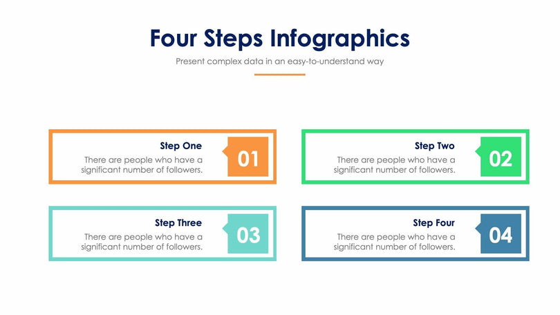 Four Steps Slide Infographic Template S02042206 – Infografolio