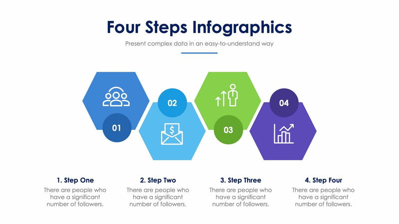 Four Steps Slides – Infografolio