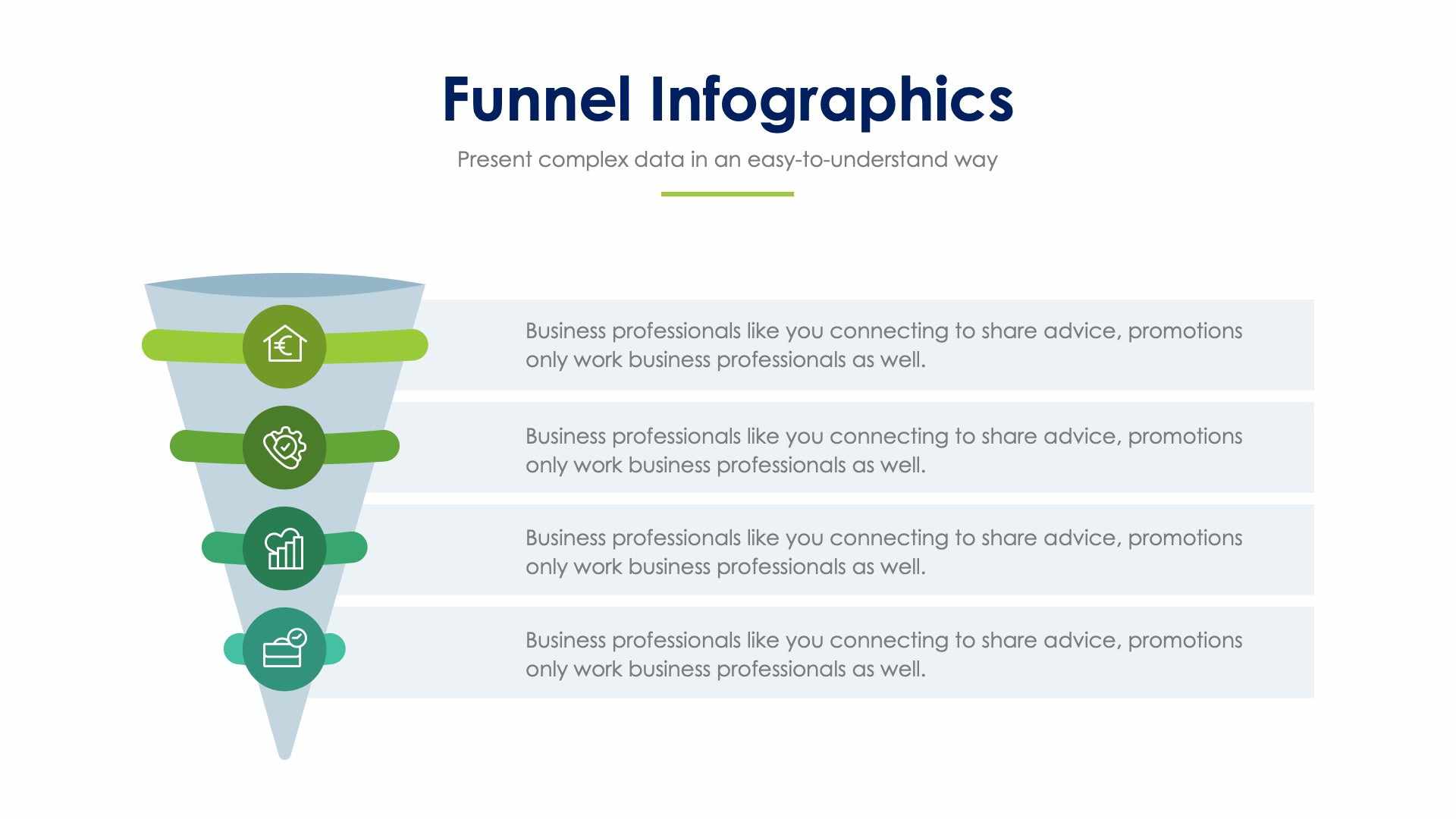 Funnel Slide Infographic Template S01312204 | Infografolio