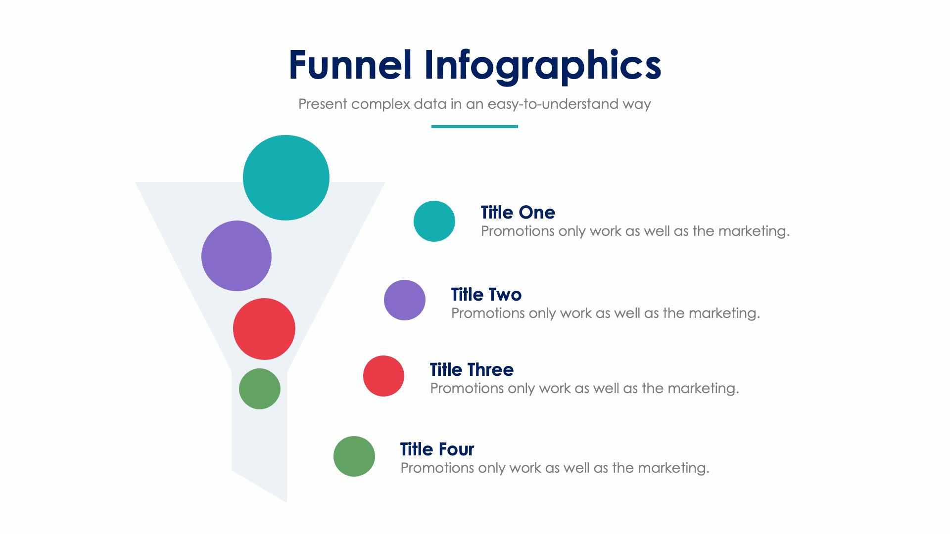 Funnel Slide Infographic Template S01312219 | Infografolio