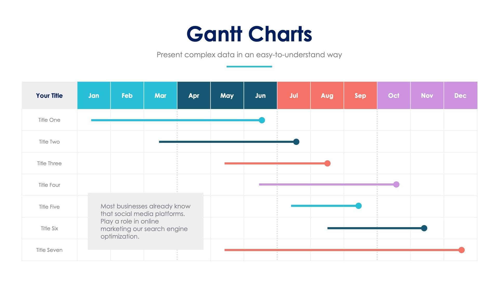 Gantt Chart Slide Infographic Template S07262208 | Infografolio