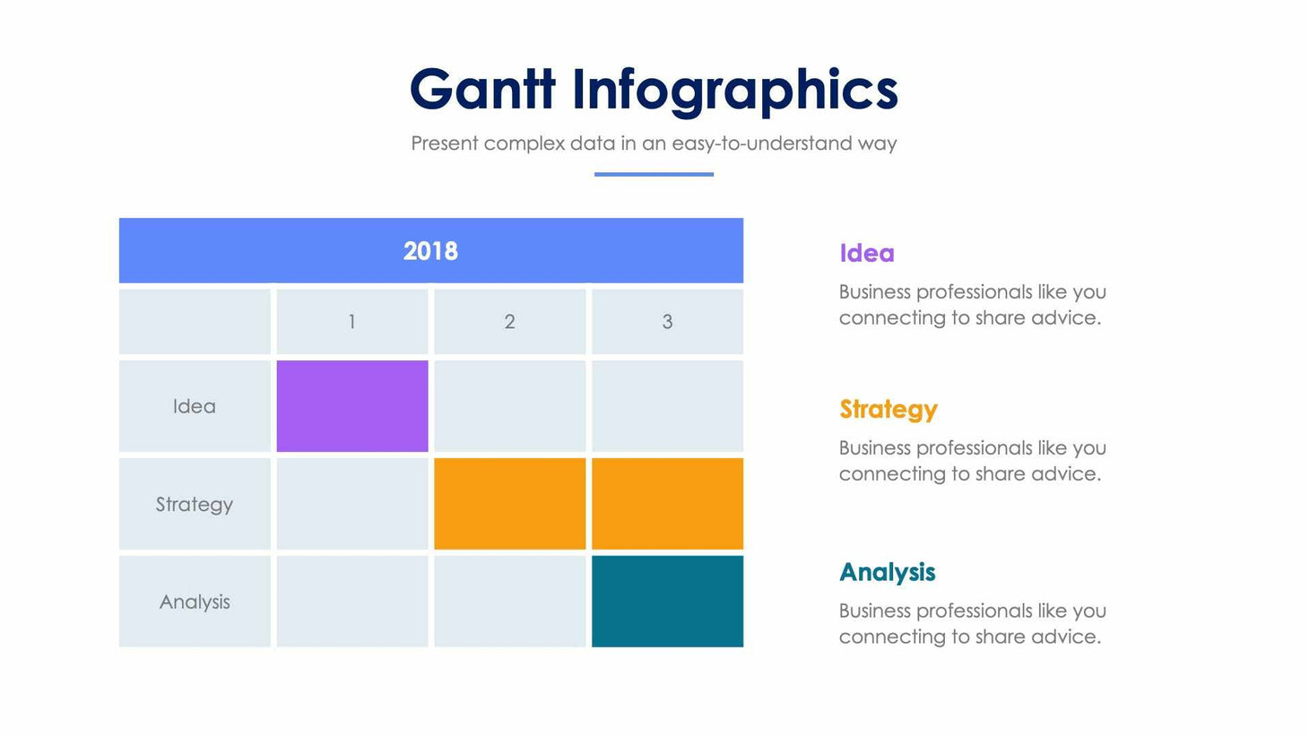 Gantt Chart Slide Infographic Template S12032106 – Infografolio