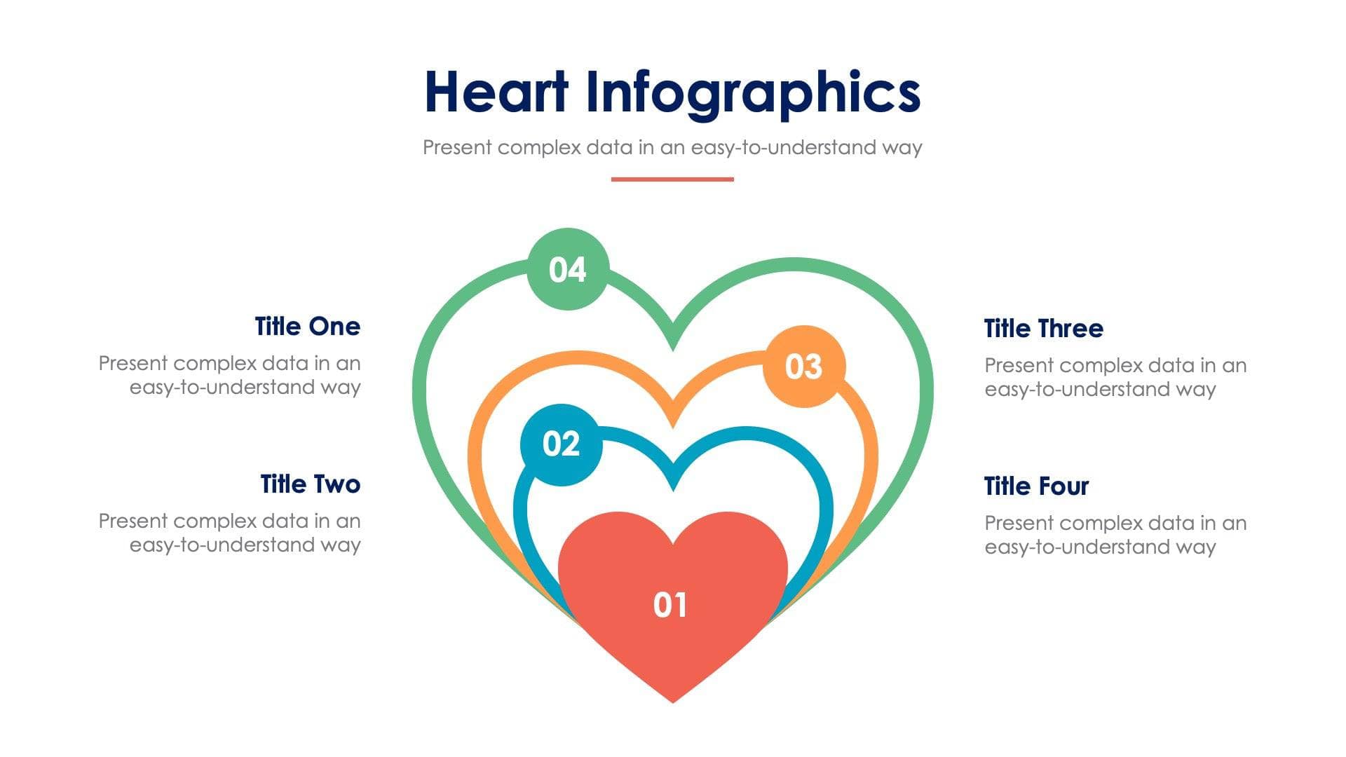 Heart Slide Infographic Template S02152202 | Infografolio