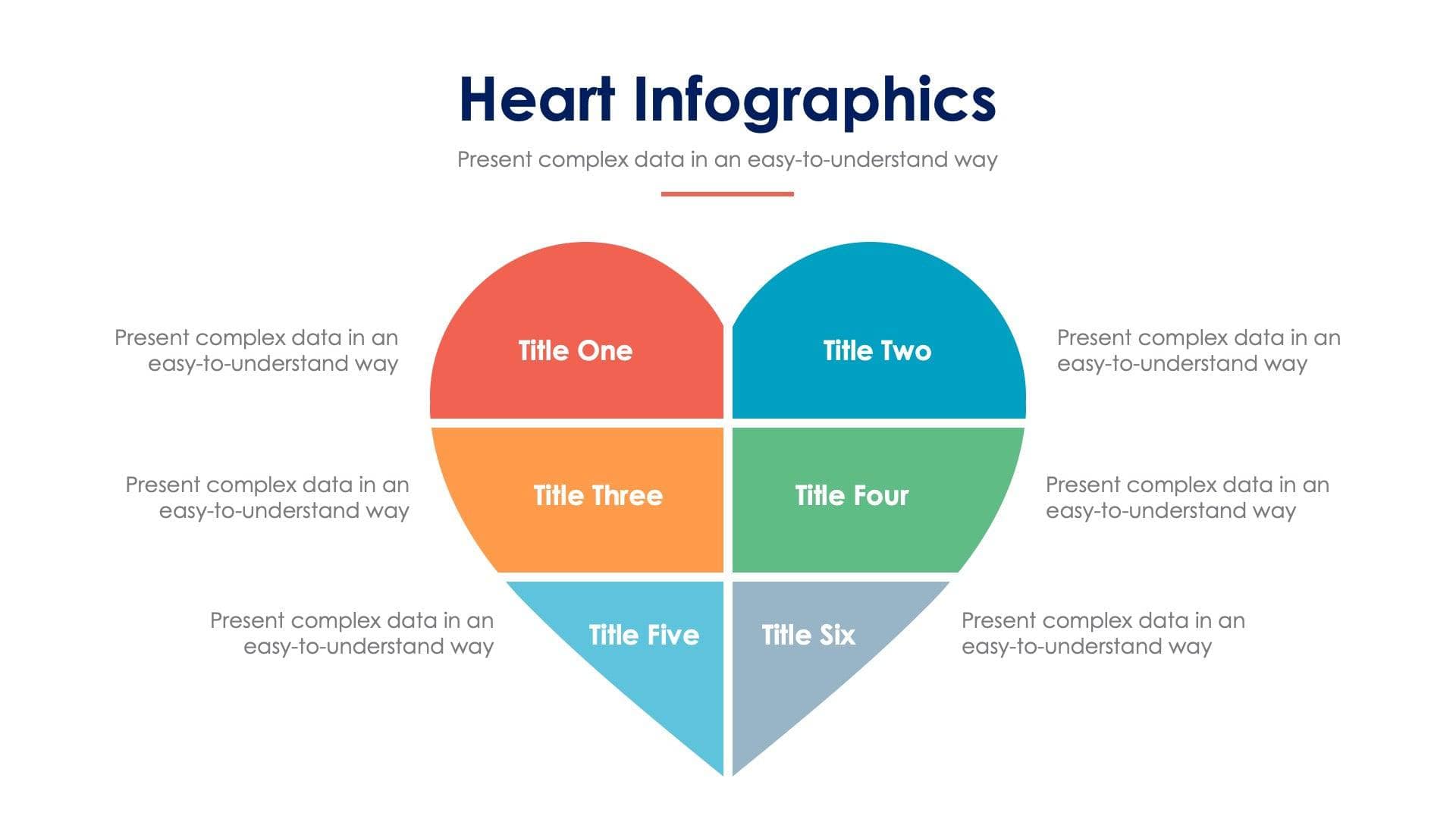 Heart Slide Infographic Template S02152203 | Infografolio