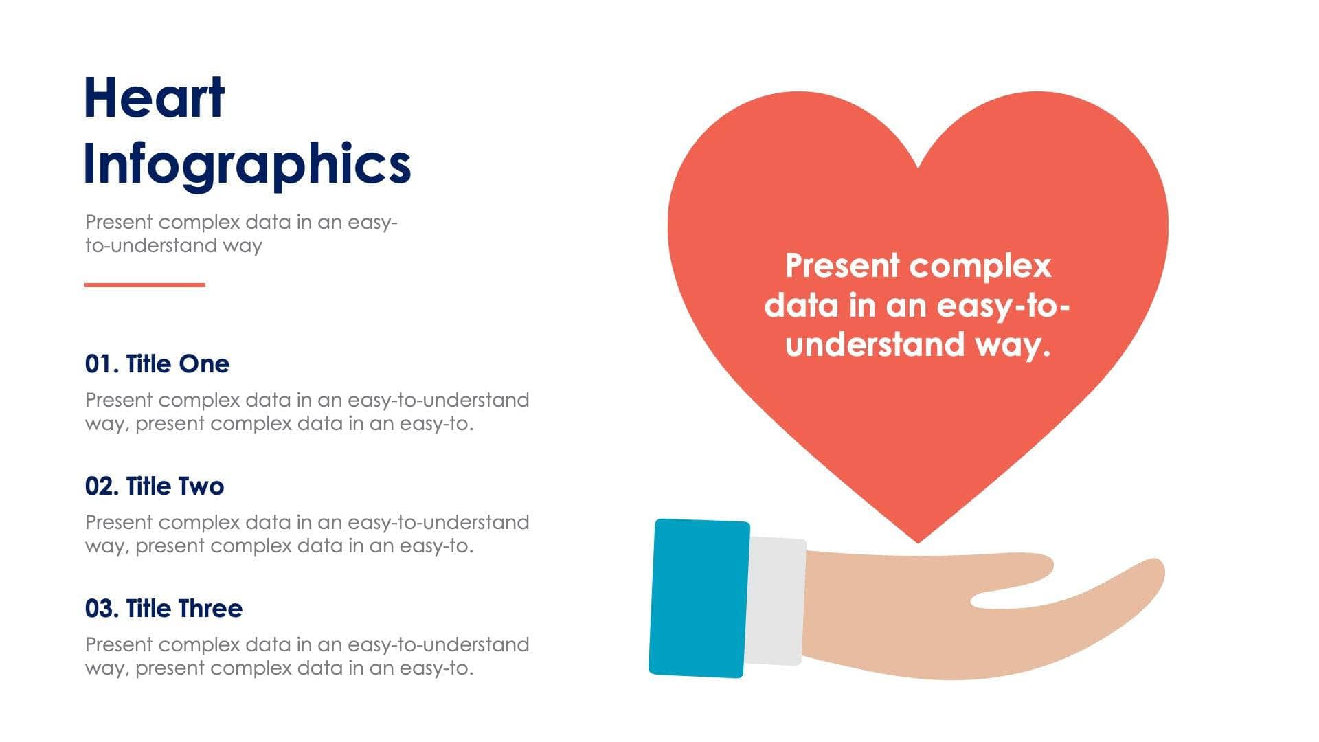 Heart Slide Infographic Template S02152204 | Infografolio