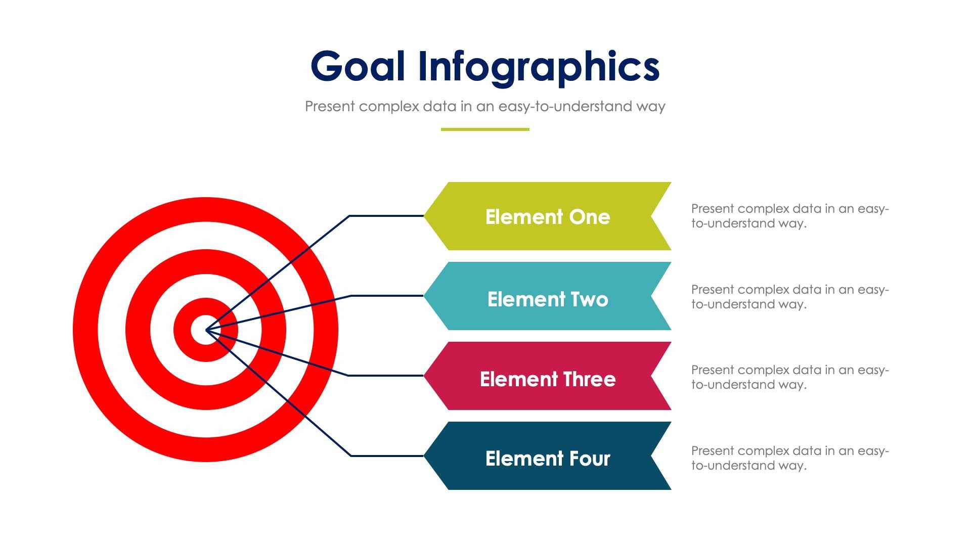Goal Slide Infographic Template S01042204 | Infografolio
