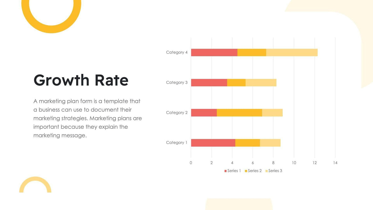 Growth Rate Slide Template S10212201 – Infografolio