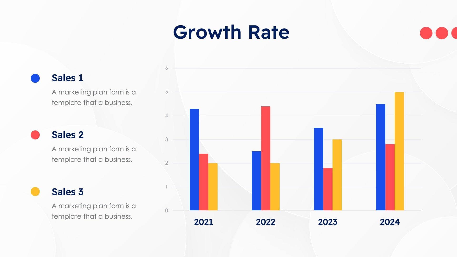 Growth Rate Slide Template S12022202 | Infografolio
