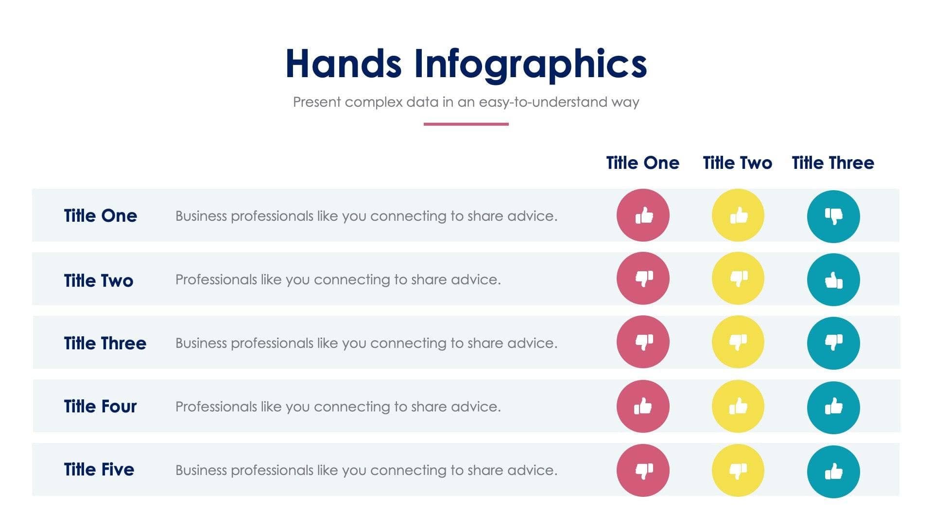 Hands Slide Infographic Template S03212216 | Infografolio