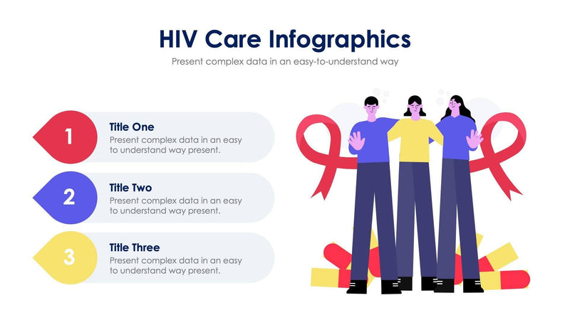 HIV Care Slides | Infografolio