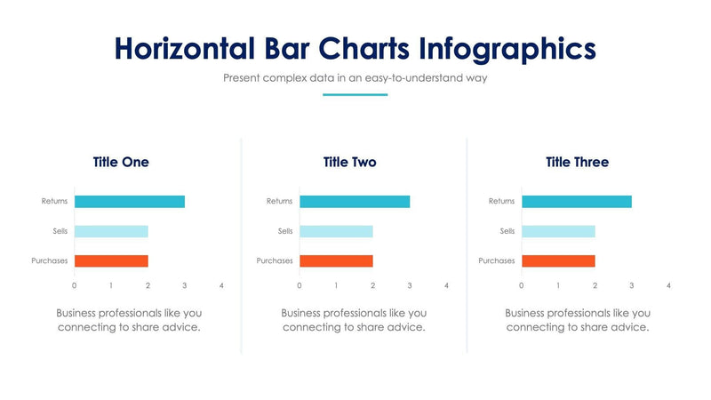Horizontal Bar-Slides – Infografolio