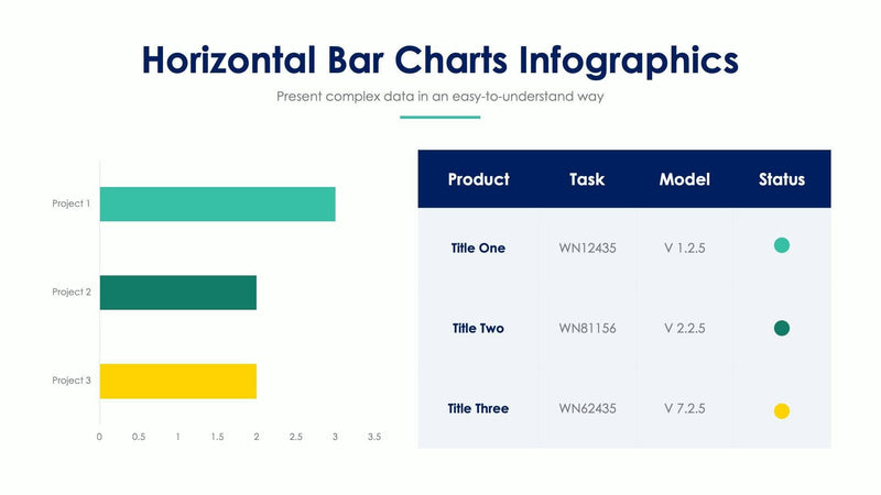 Horizontal Bar-Slides – Infografolio