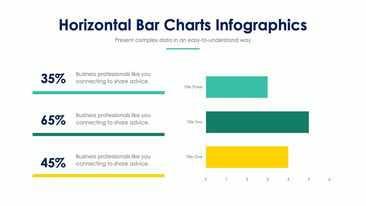 Horizontal Bar Charts Slide Infographic Template S02032217 – Infografolio