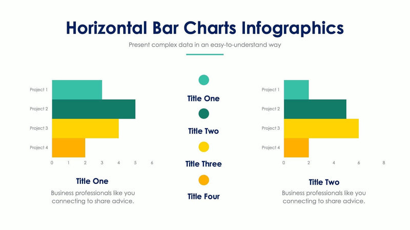 Horizontal Bar-Slides – Infografolio