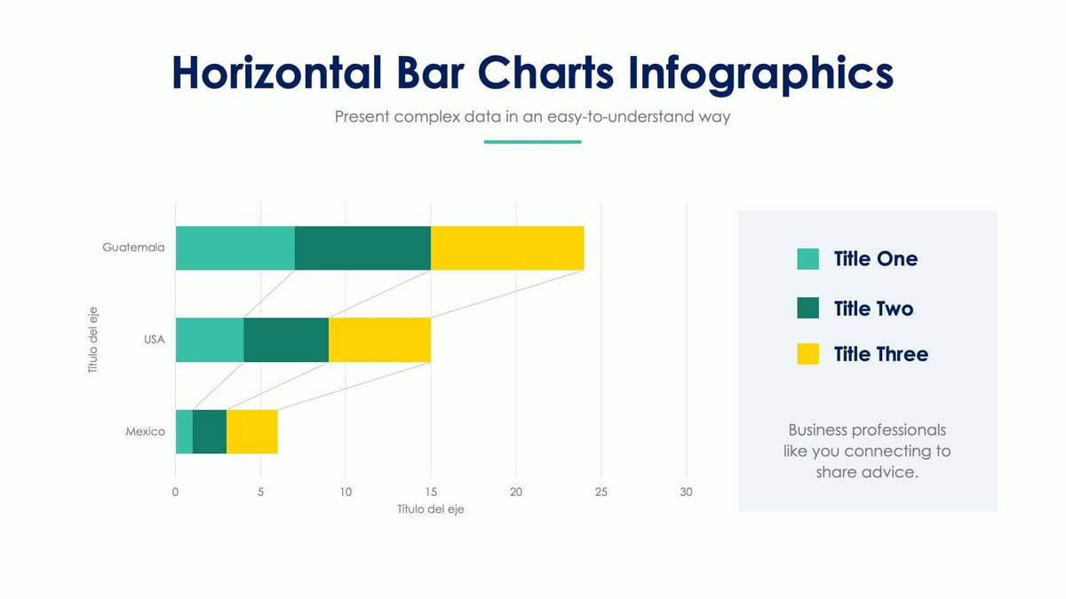 Horizontal Bar Charts Slide Infographic Template S02032222 – Infografolio