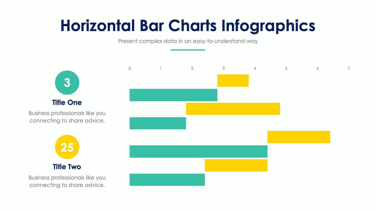 Horizontal Bar Charts Slide Infographic Template S02032224 – Infografolio