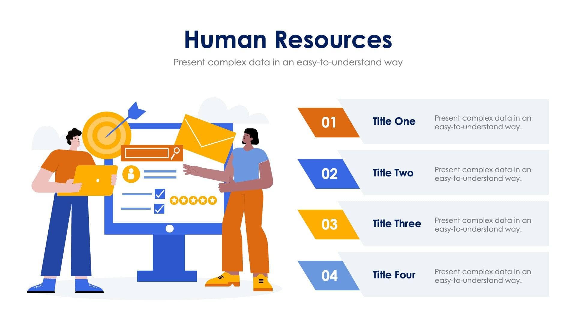 Human Resources Slide Infographic Template S02032314 | Infografolio