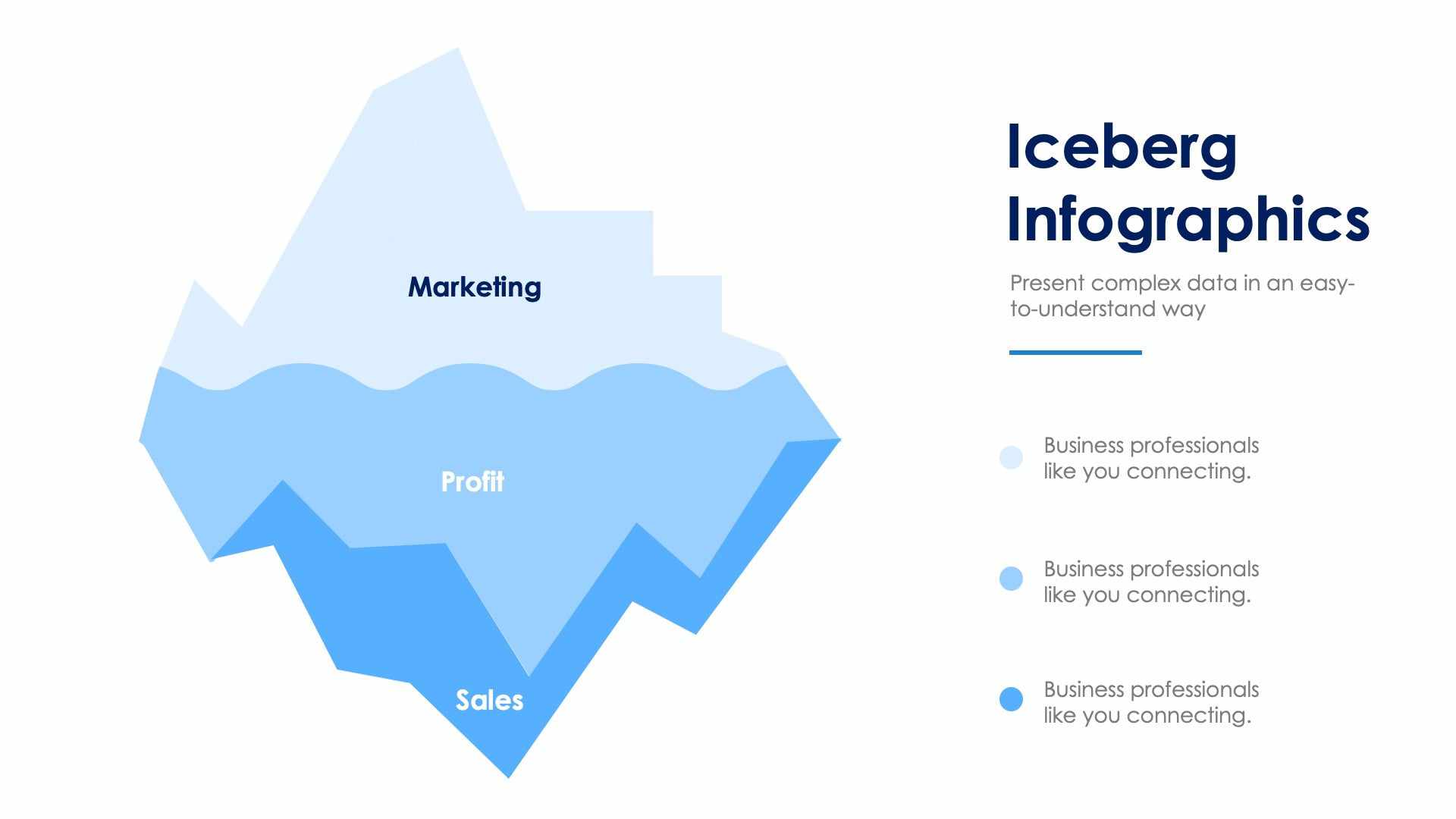 Iceberg Slide Infographic Template S01182210 | Infografolio