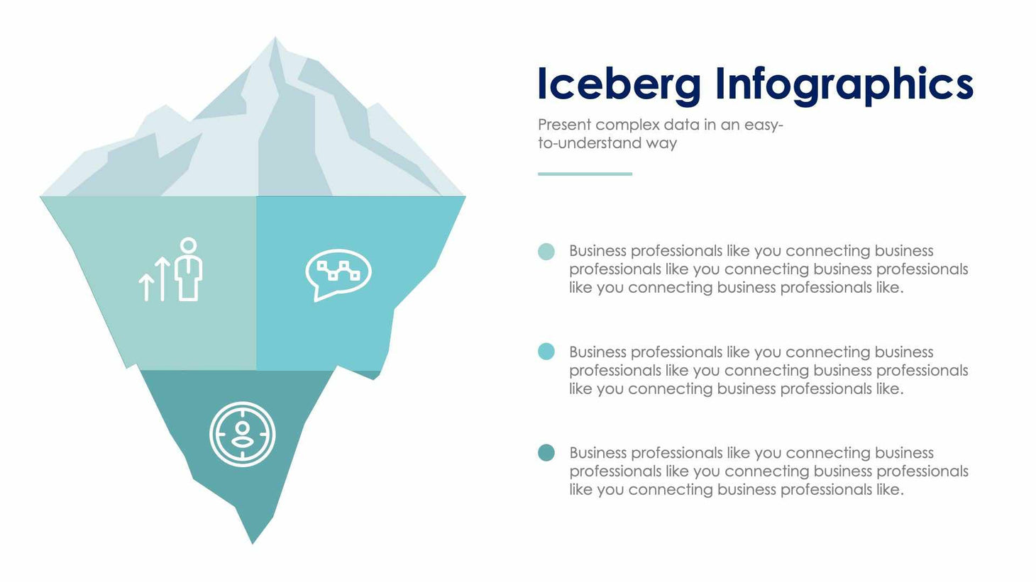 Iceberg Slide Infographic Template S01182220 – Infografolio