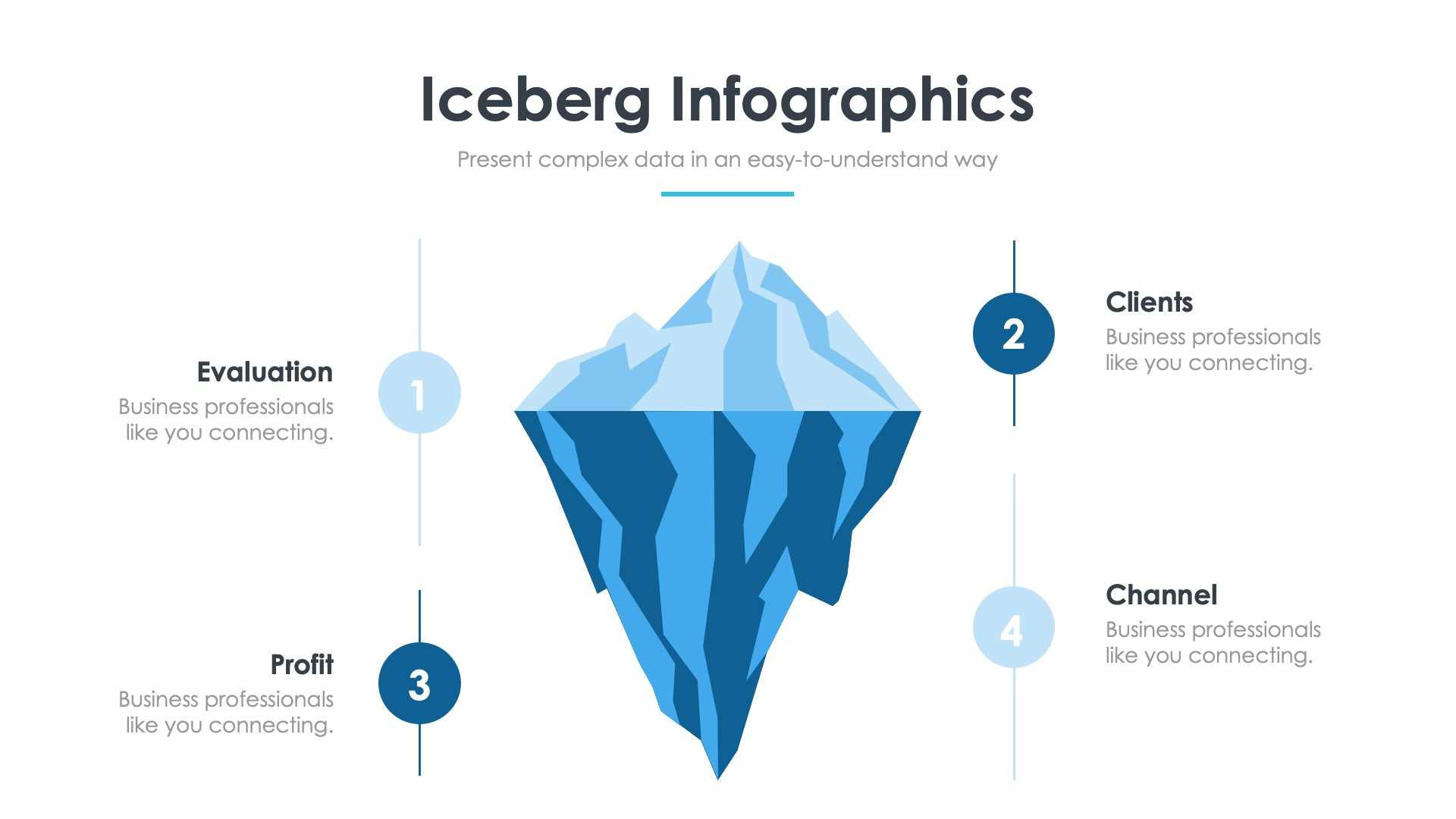 Iceberg Infographic Template