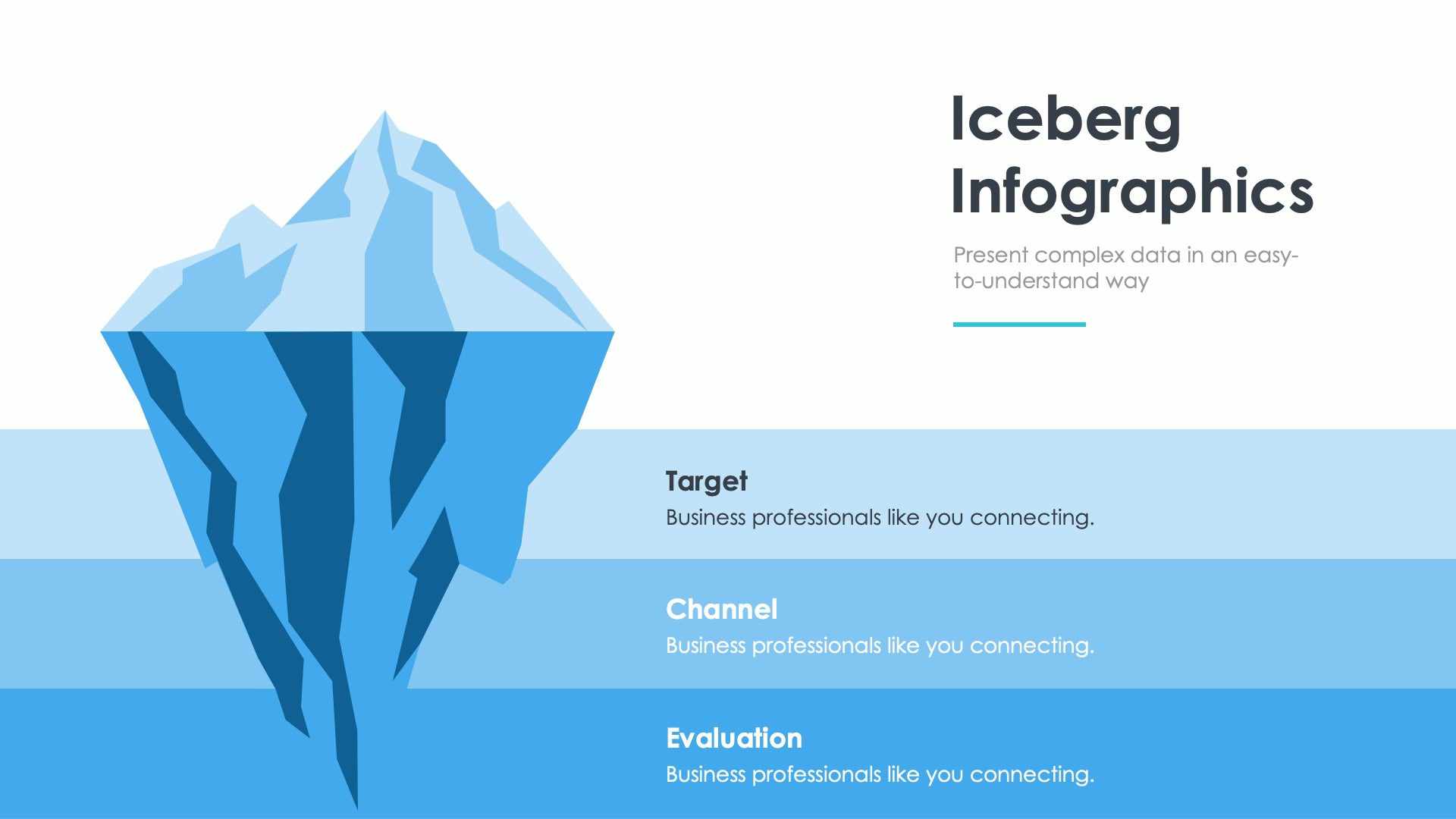 Iceberg Slide Infographic Template S12032117 | Infografolio