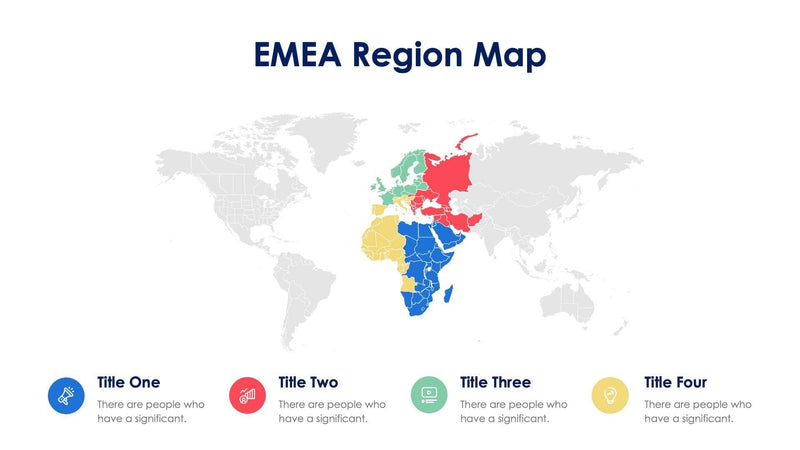 EMEA Region Map Slide Templates | Infografolio